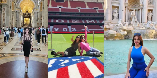 Series of Photos of Nia Anggia's Vacation in Europe, Netizens Remember ...
