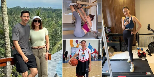 A Series of Sporty Photos of Donna Agnesia, Her Body Goals Are Back ...