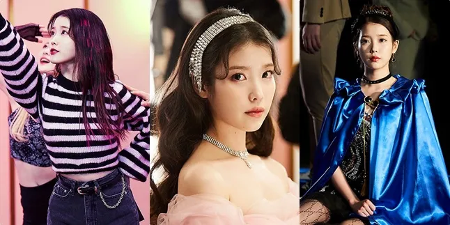 Stylish Looks of IU in the Music Video 'Celebrity', Showcasing Various ...