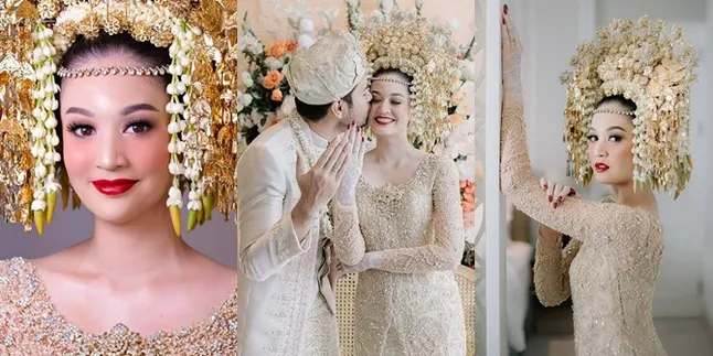 Detail Make-up and Kebaya by Faradilla Yoshi on the Moment of Wedding ...