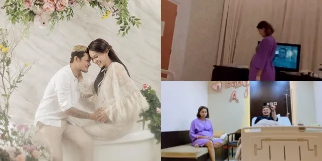 Moments of Bunga Jelitha's Delivery, Giving Birth to a Baby Girl