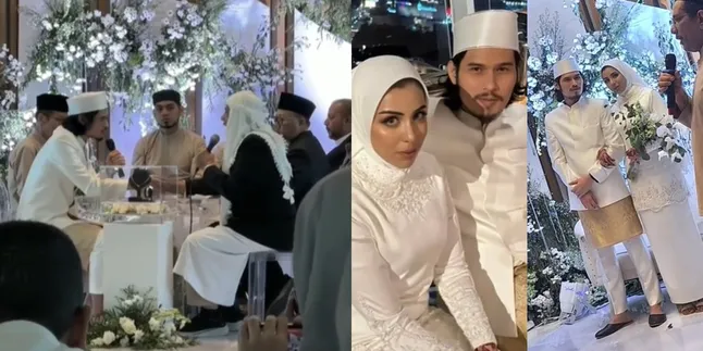 Secretly Married, 10 Photos of Virzha Marrying Sausan Sabrina in ...