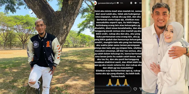 Accused of Cheating, 8 Photos of Gunawan Dwi Cahyo Reveal Only Friends ...