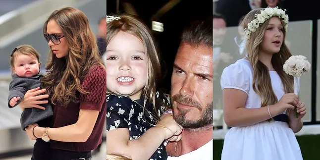 Once Adorable, Harper Seven's Transformation: David Beckham and ...
