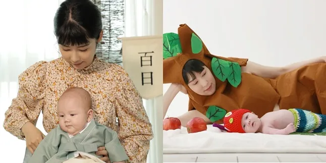 Photo of Sayuri, a Variety Show Star, with Her Son Born Without a ...
