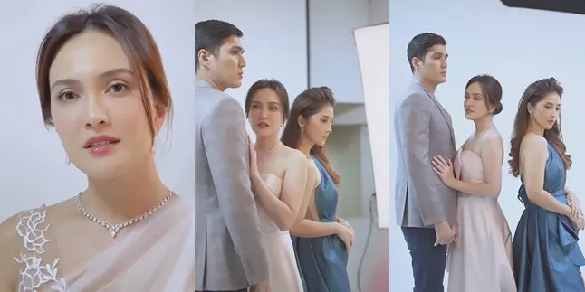 Photos Behind the Scenes of Shandy Aulia's Photoshoot, Beautiful in a ...