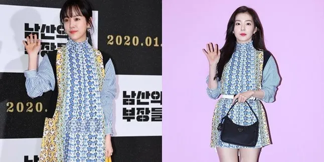 PHOTO: Han Ji Min and Irene Red Velvet Both Wear Prada Dress Worth Rp ...