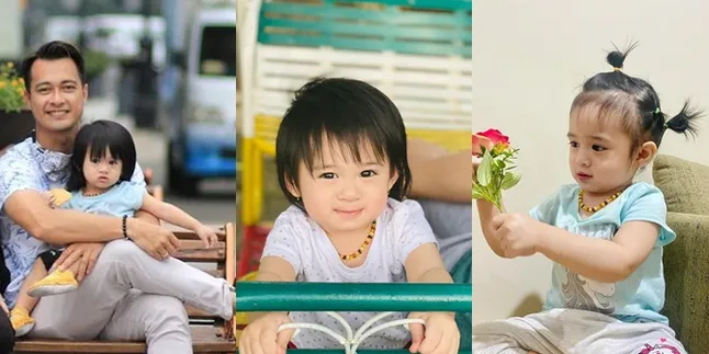 Cute Photo of Nichole Zalya, Eza Gionino's Beautiful First Daughter