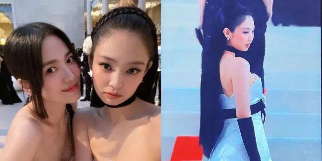 Jennie BLACKPINK's Photos at Met Gala 2023, Wearing a 1990 Chanel Collection Mini Dress