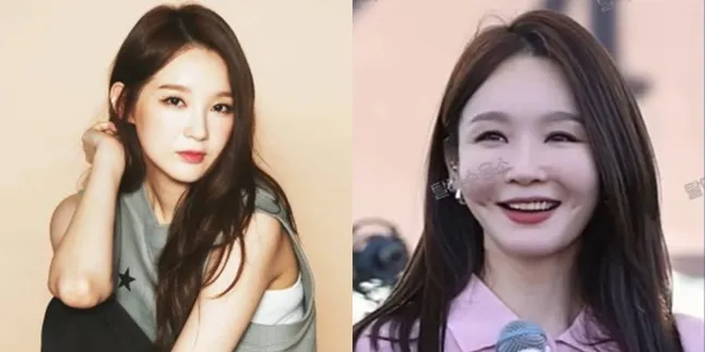 Photo of Kang Min Kyung from Davichi whose face has changed strangely ...