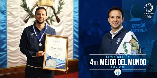 Foto Kevin Cordon, Guatemala's Pride Badminton Player with an ...