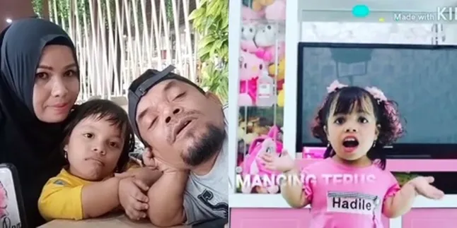 Photo of Nabila, Ucok Baba's Fourth Child Who Resembles Her Father ...