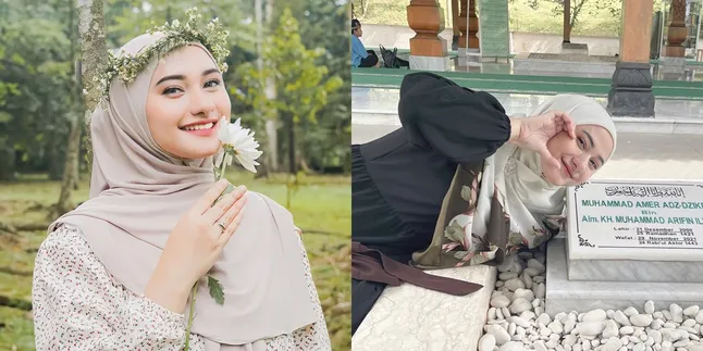 Photos of Nadzira Shafa, the Late Ameer Azzikra's Wife, Who is Now ...