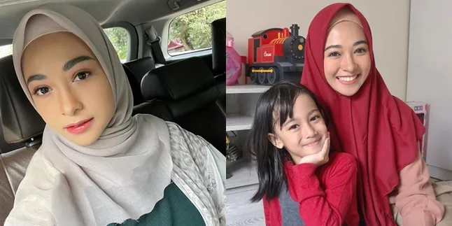 Photo of Poppy Bunga, the Cool and Beautiful Young Mom, Having Fun and ...
