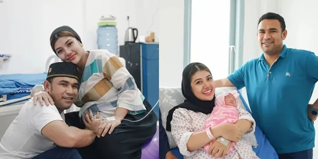 Photo Process of Icha Calista, Bella Shofie's Sister, Giving Birth to ...