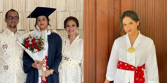 First Graduation Photo of Ersa Mayori's First Child, Anggun in ...