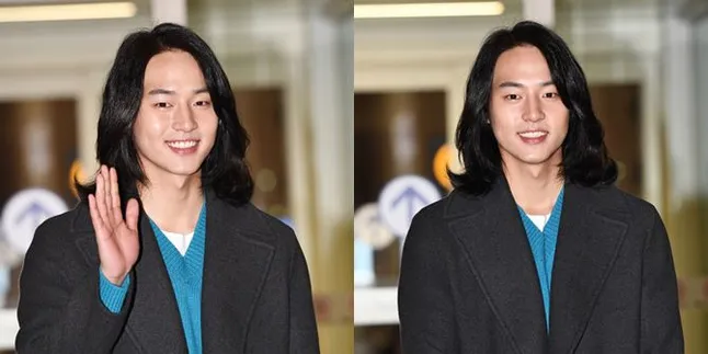 Foto of Yang Se Jong at the Airport Heading to Hawaii, His Long Hair ...