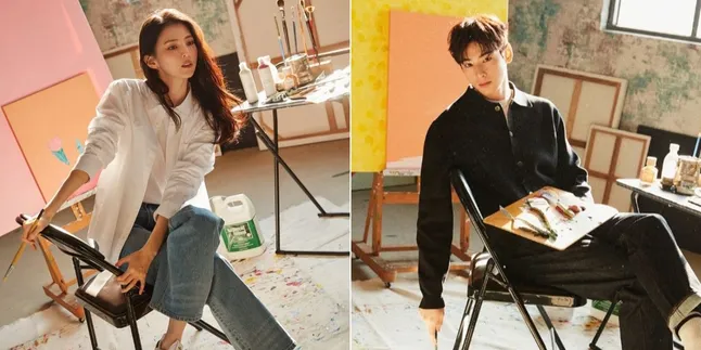 Han So Hee and Cha Eun Woo Become Campus Couple in Latest Photoshoot ...