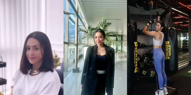 Hot Mom with One Child, 8 Portraits of Selvi Kitty Diligently Exercise and Care - Looks Like a ...