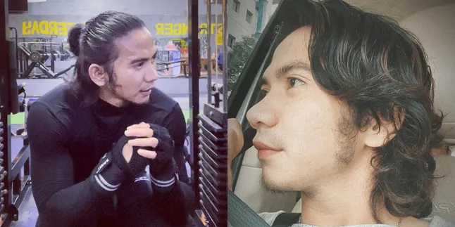 Now a Young Widower, Here are 11 Photos of Rizki DA with his Long Hair - Muscular and Well-built ...