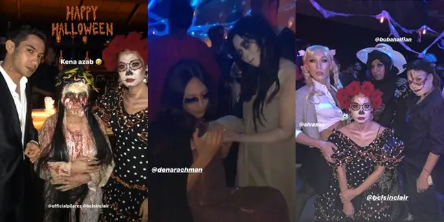 Celebrity Costumes at BCL's Halloween Party, Vidi Becomes Atta - Sheryl ...