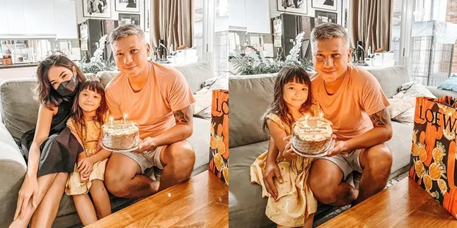 Former Still Compact, Portrait of Gisella Anastasia Celebrating Gading Marten's Birthday with Gempi