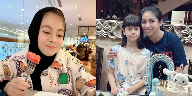 Start Competing with Her Mother's Beauty! 8 Photos of Elif Putri Siti ...