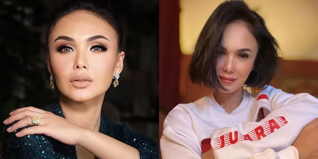 Show Selfie Photos, Peek at 8 Portraits of Yuni Shara's Pointed Nose that Caught Attention ...