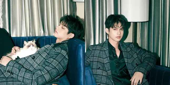 Bright Vachirawit's Photoshoot with Ame, His Beloved Cat, Handsome ...