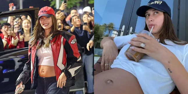 Showing a Growing Belly, Hailey Bieber Shares the Latest News About Her ...
