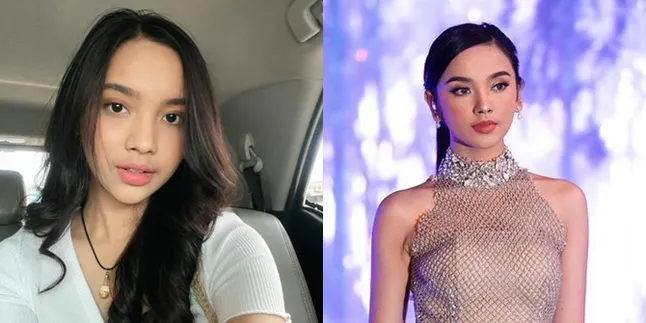 Lyodra Ginting's Beautiful Charm in a Dress and Simple Makeup, Worthy ...