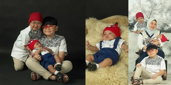 Portrait of Daus Mini's First Child from His Second Wife, Keeping the ...