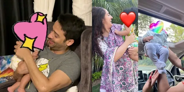 Portrait of Anaya, Shaheer Sheikh's Adorable Daughter, with Thick Black ...