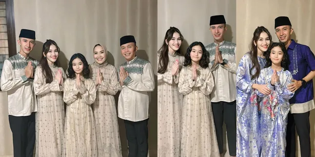 Portrait of Ayu Ting Ting Celebrating Eid with M Fardhana, Already ...