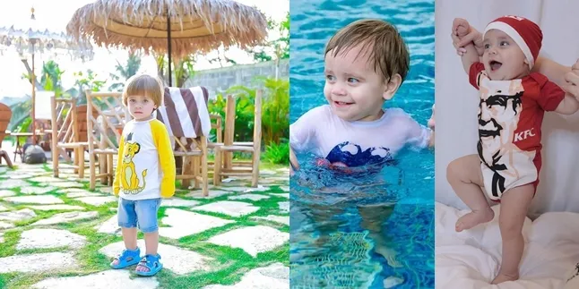 Portrait of Baby Koa, Stefan William and Celine's Second Child, Rarely ...