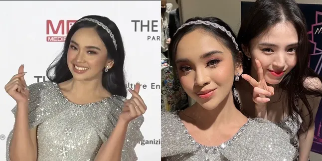 Beautiful Portraits of Lyodra Ginting at AAA 2022, Taking Photos with ...