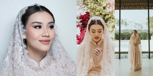 Portrait of Aaliyah Massaid's Detailed Appearance at the Pre-Wedding ...