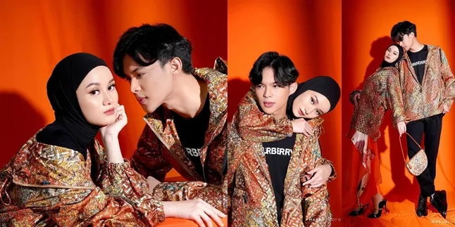 Portrait of Dinda Hauw and Rey Mbayang Wearing Burberry, the Most ...