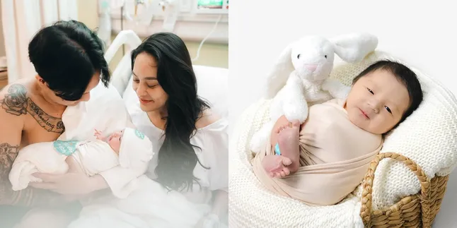 Portrait of Erika Carlina Reveals the Cute Face of Baby Andrew, Praised ...