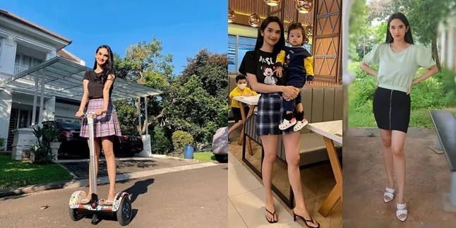 Faby Marcelia's Portrait, Still Slim Despite Having 2 Children, Small ...