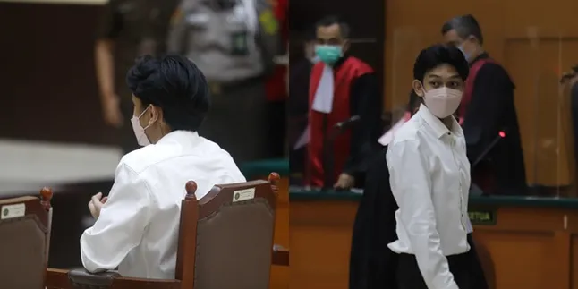 Portrait of Gaga Muhammad as Defendant in the Trial, Calm and Not ...