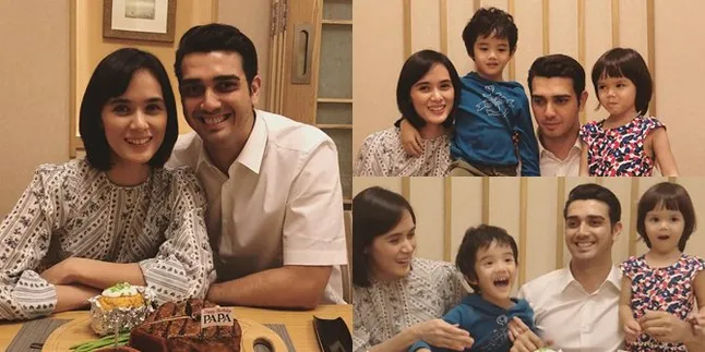 Portrait of the Harmonious Fachri Albar Family, When Celebrating His ...