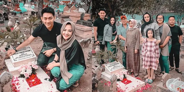 Portrait of Ifan Seventeen Inviting Citra Monica to Visit Dylan Sahara's Grave on the 1000th Day ...