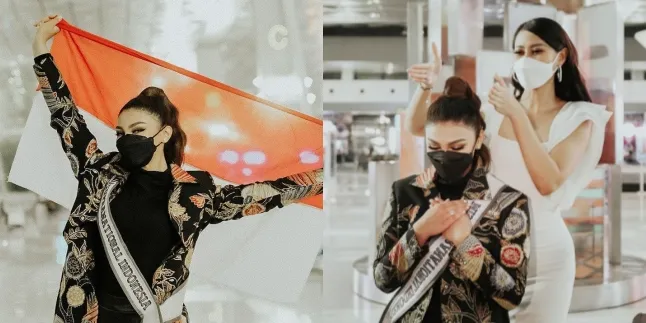 Portrait of Jihane Almira Representing Indonesia at Miss Supranational ...