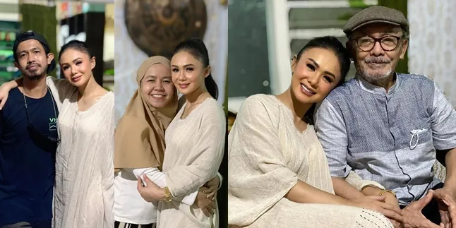 Portrait of Yuni Shara's closeness with her father and family in Bali ...