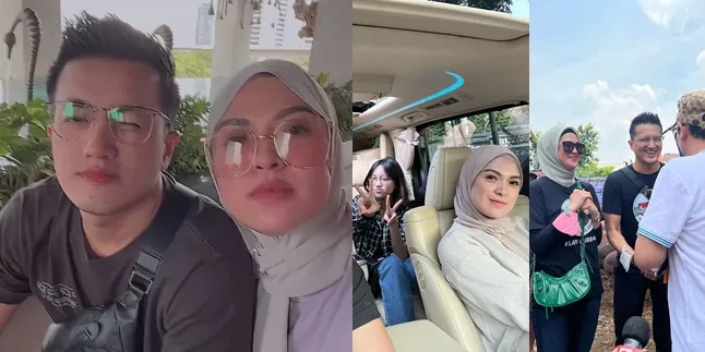 Portrait of Delia and Adhe Masly's Affection, Rekindled Love After 16 ...