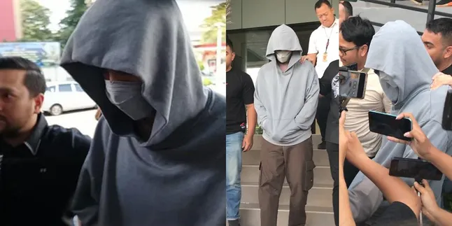 Portrait of Fachri Albar's First Appearance After Being Arrested by the ...