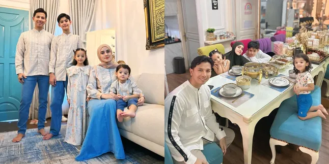 Portrait of Eid Fairuz A Rafiq, Focused on Gathering Family to ...