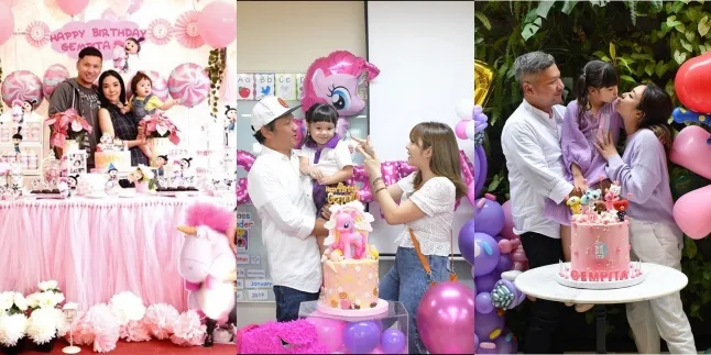 Portrait of Gempi's Birthday Celebration from Year to Year, Always Celebrated with Gading Marten ...