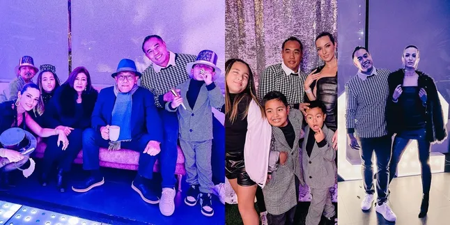 Portrait of Bakrie Family's New Year Party in America, Nia Ramadhani ...